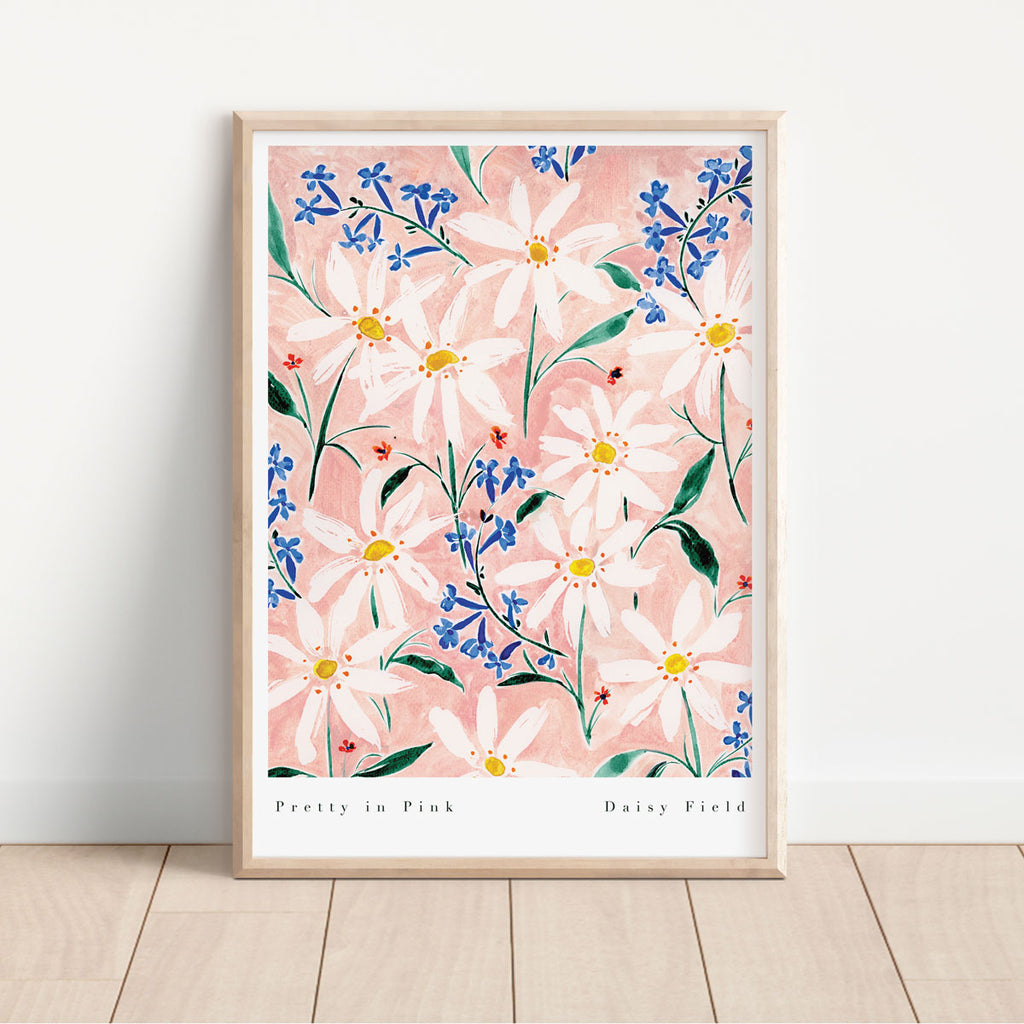 Pretty in Pink Art Print Ellie Mae Designs – elliemaedesigns.co.uk