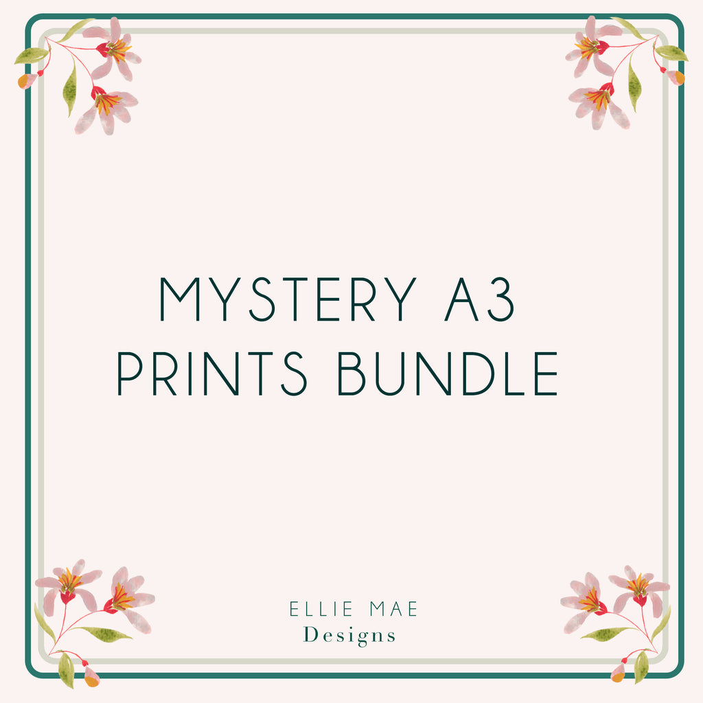 A3 Mystery Prints Bundle Ellie Mae Designs – elliemaedesigns.co.uk
