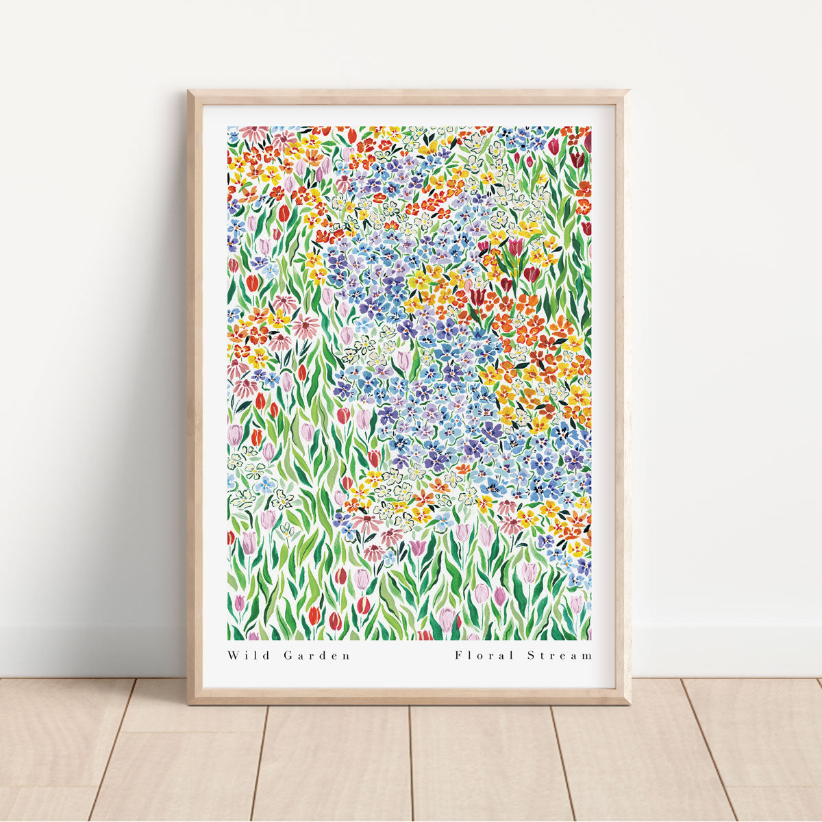 Wild Garden Art Print Ellie Mae Designs – elliemaedesigns.co.uk